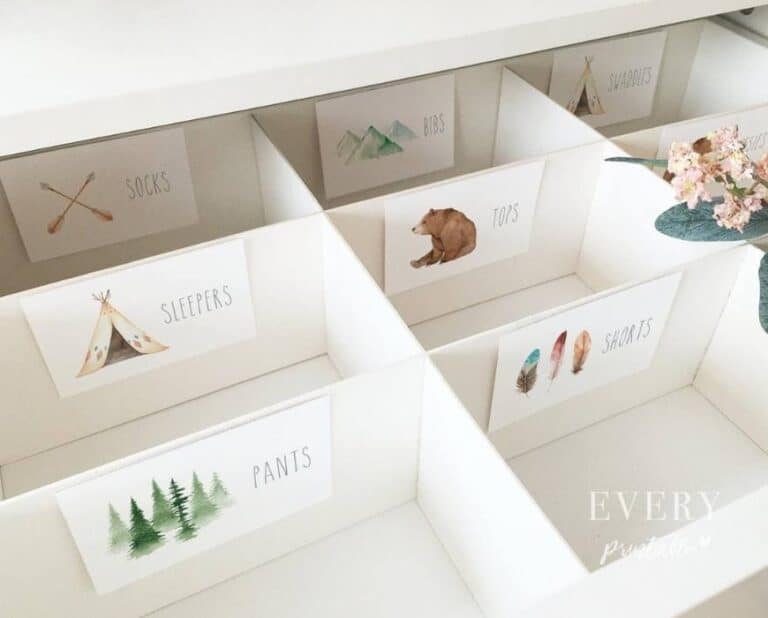 Effortless Baby Nursery Organization Hacks To Save Space – Mom After Baby