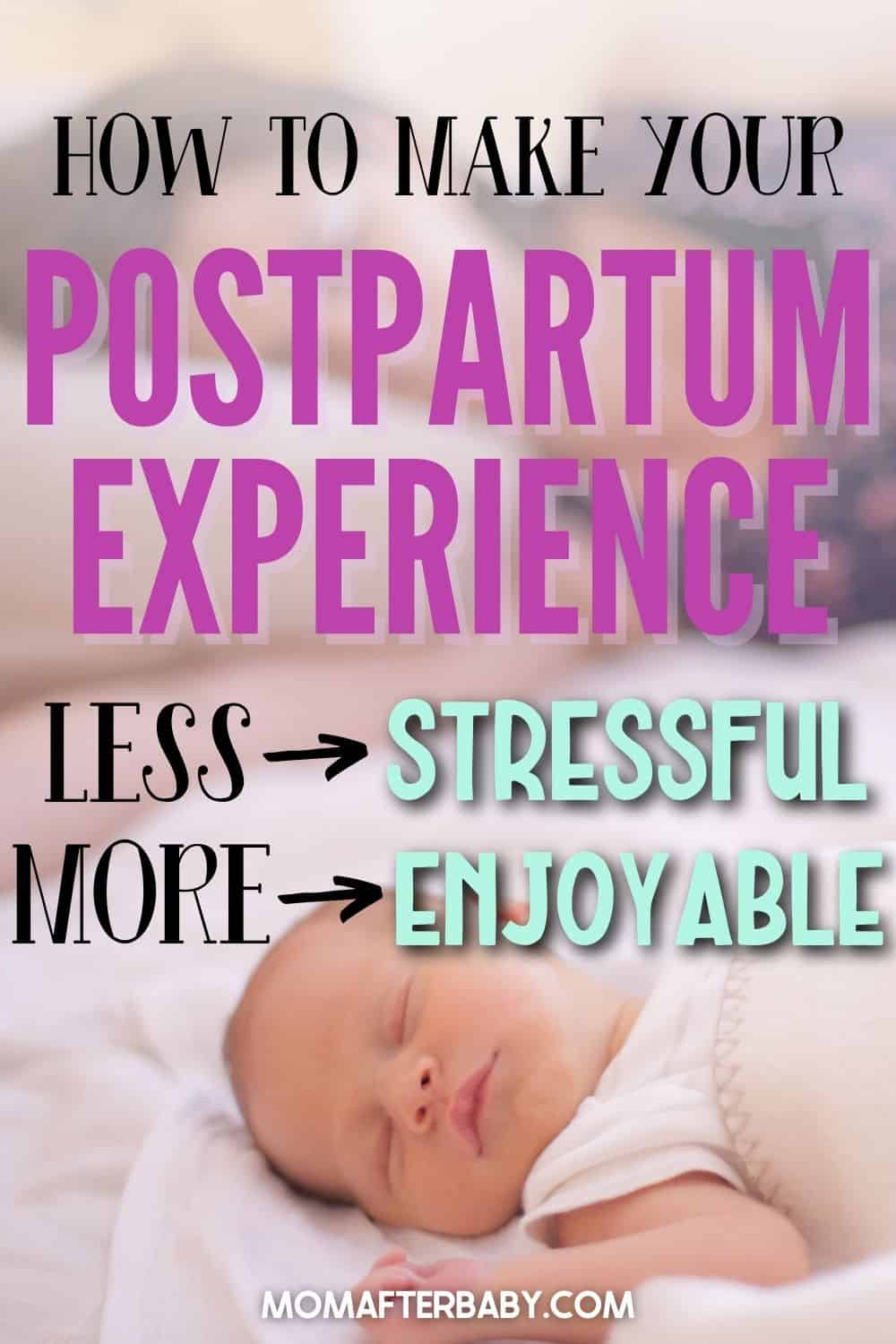 Planning For Postpartum Has Never Been Easier, Here's How! – Mom After Baby