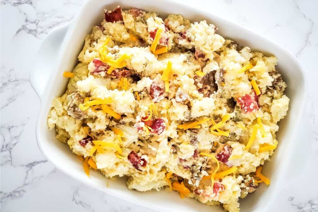 The EASIEST Twice Baked Potato Casserole (Family Friendly) – Mom After Baby